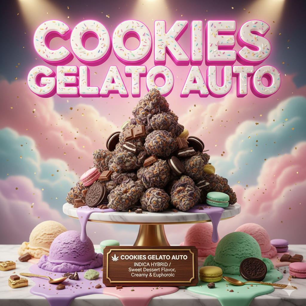 Cookies Gelato Auto Samen - Premium Autoflowering Seeds | Sweet City Seeds